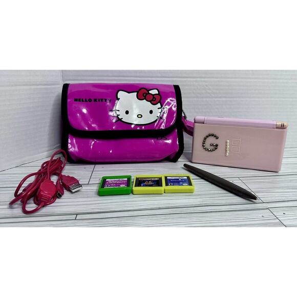 Nintendo | Video Games & Consoles | Official Nintendo Ds Lite Pink With ...